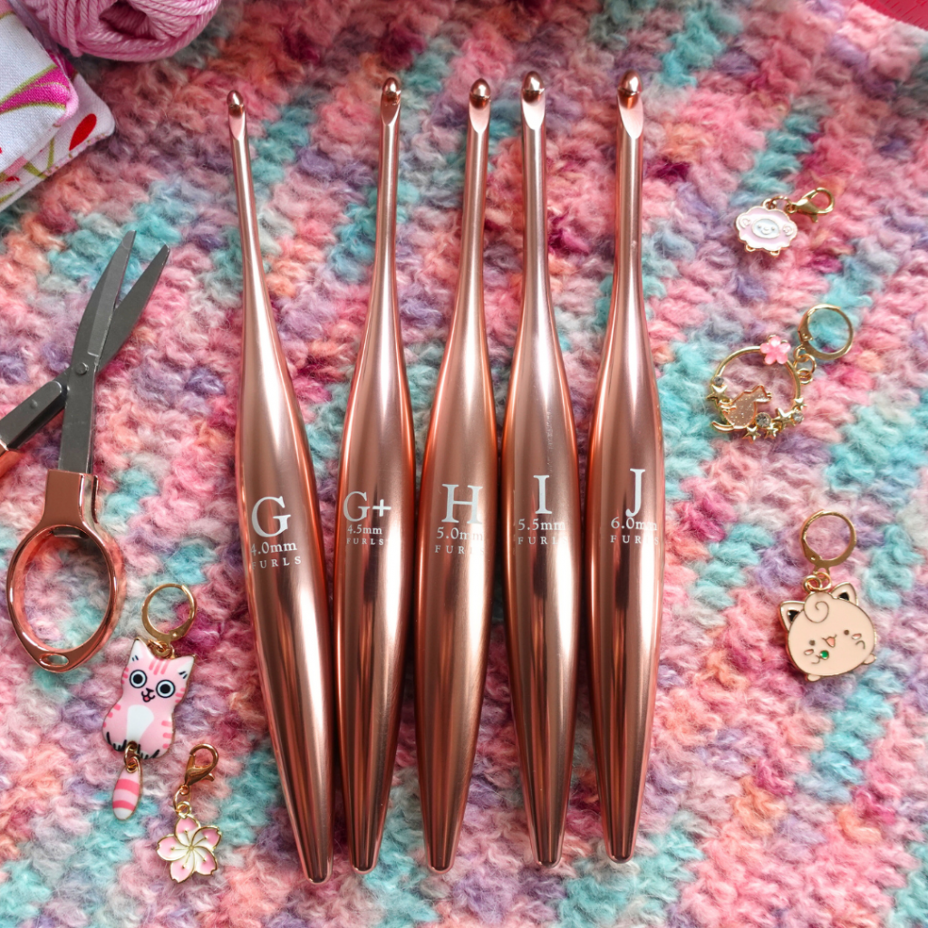 Furls Streamline Metal Blush - Croch Ta Maille